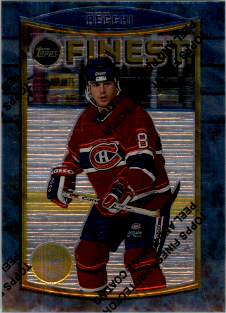 1994-95 Finest Super Team Winners #109 Mark Recchi - NM-MT - AU Sports ...