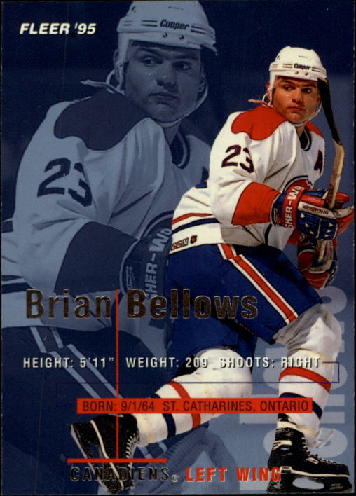 1994-95 Fleer #101 Brian Bellows - NM-MT
