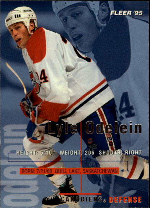 1994-95 Fleer #105 Lyle Odelein - NM-MT