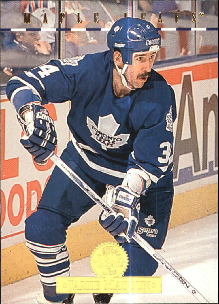 1994-95 Leaf #418 Jamie Macoun - A0532 - NM-MT