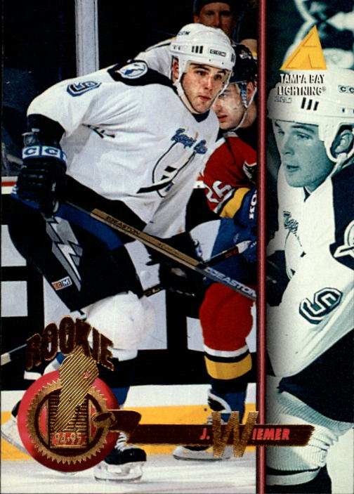 1994-95 Pinnacle #484 Jason Wiemer RC - NM-MT