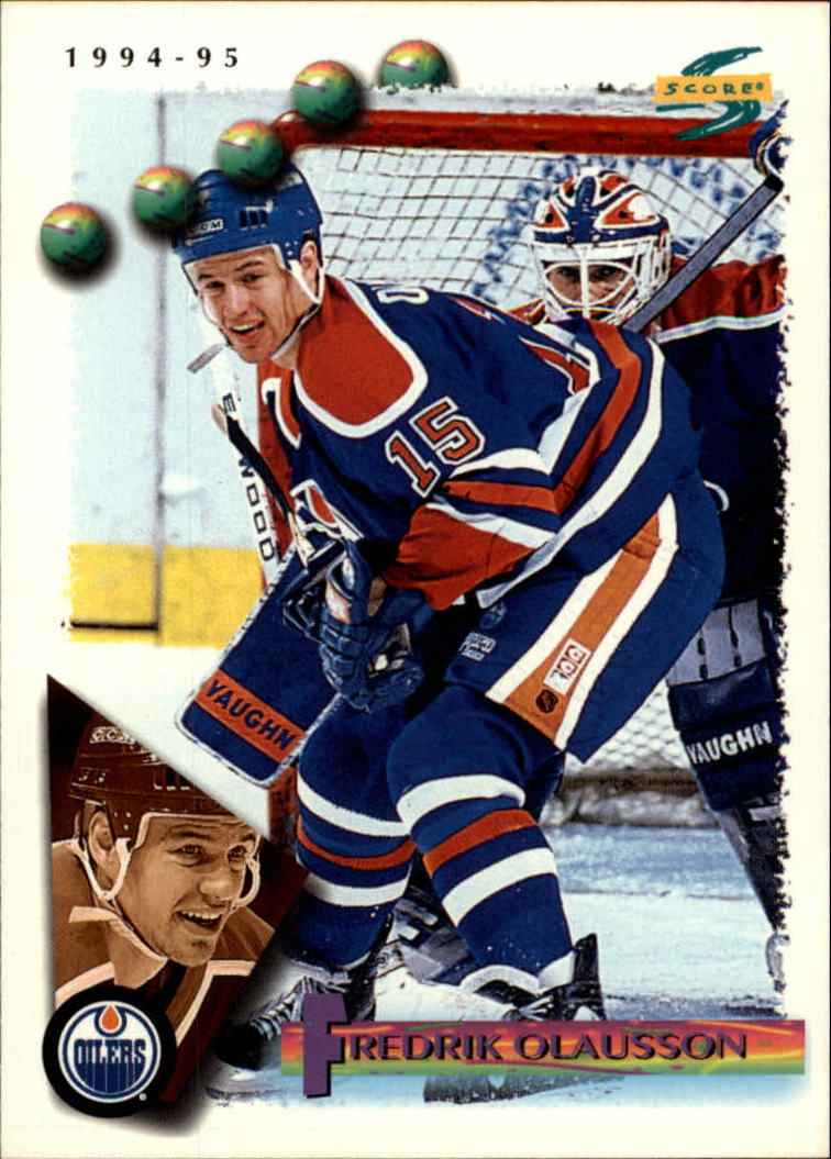 1994-95 Score #147 Fredrik Olausson - NM-MT 1994-95 Score #147 Fredrik Olausson - NM-MT