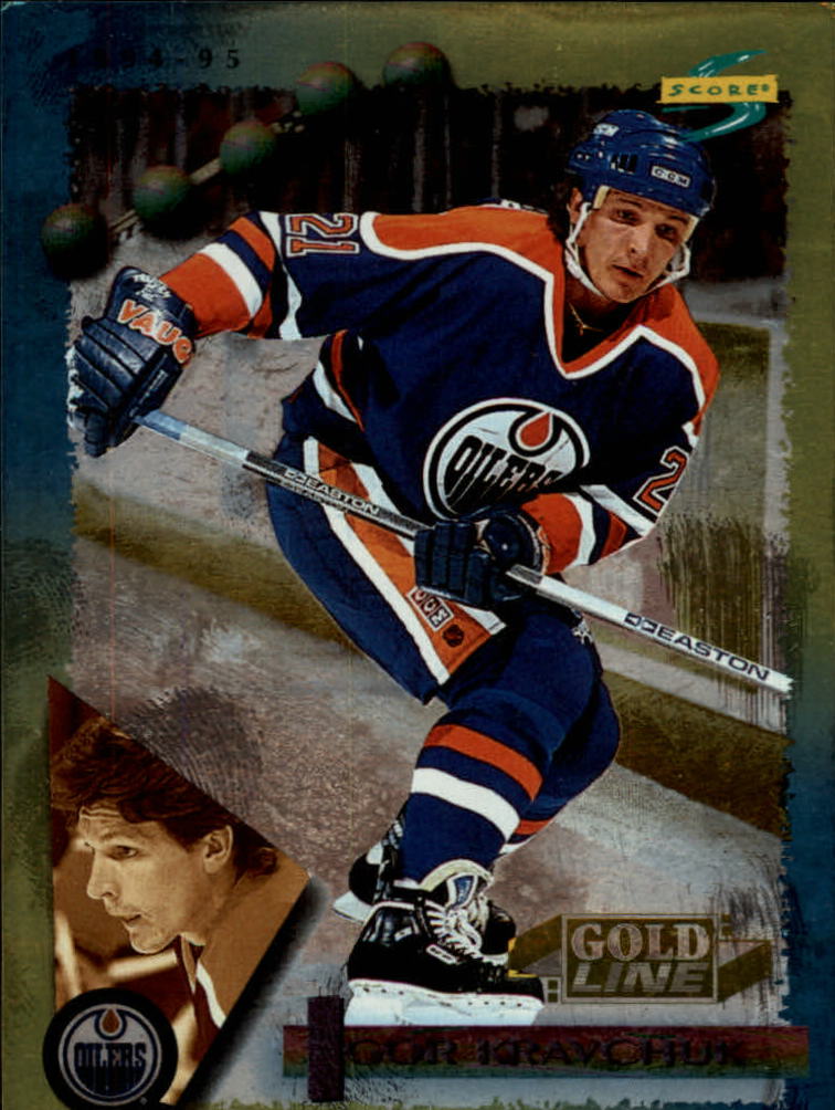 1994-95 Score Gold Line #33 Igor Kravchuk - NM-MT