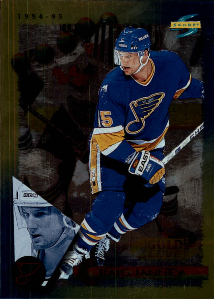 1994-95 Score Gold Line #127 Craig Janney - NM-MT