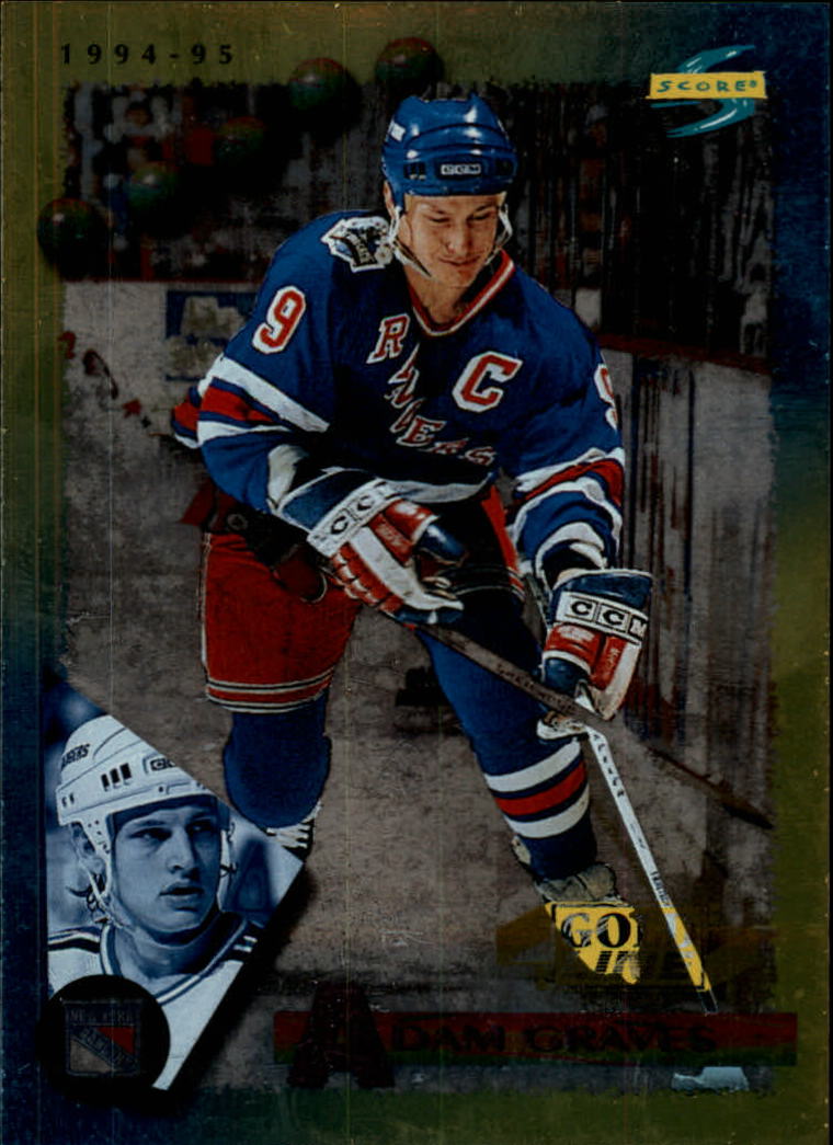 1994-95 Score Gold Line #164 Adam Graves - NM-MT