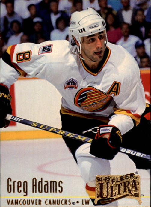 1994-95 Ultra #380 Greg Adams - A5656 - NM-MT