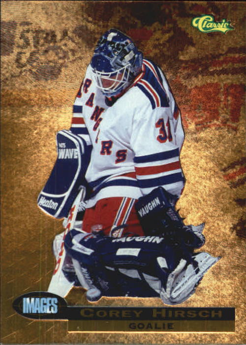 1995 Images Gold #62 Corey Hirsch - NM-MT