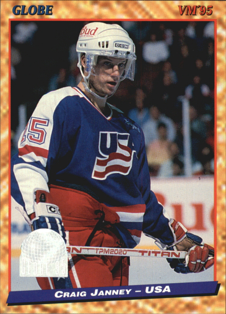 1995 Swedish Globe World Championships #118 Craig Janney - NM-MT