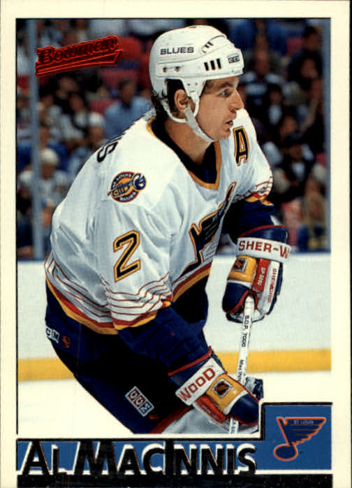 1995-96 Bowman #16 Al MacInnis - NM-MT - The Stadium | Beckett Marketplace