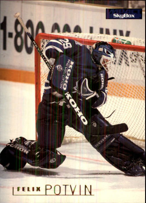 1995-96 SkyBox Impact #164 Felix Potvin - NM-MT