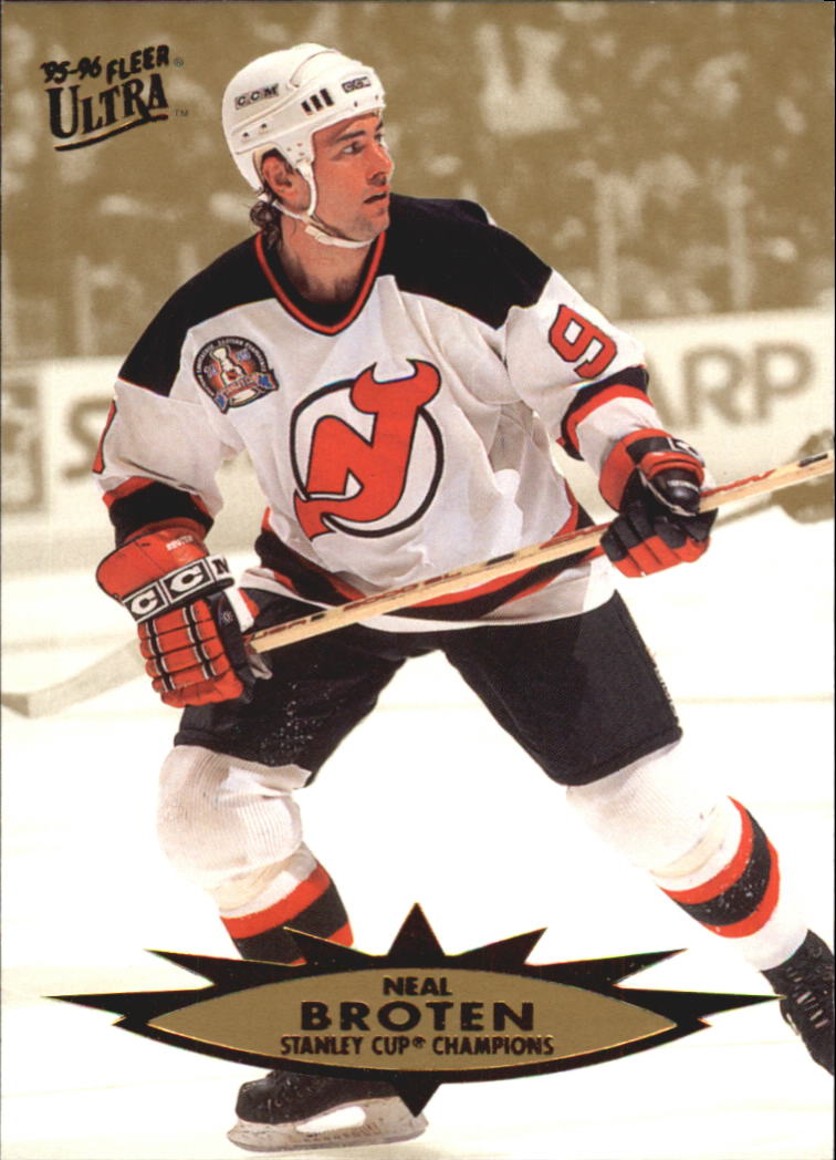 1995-96 Ultra #187 Neal Broten - NM-MT