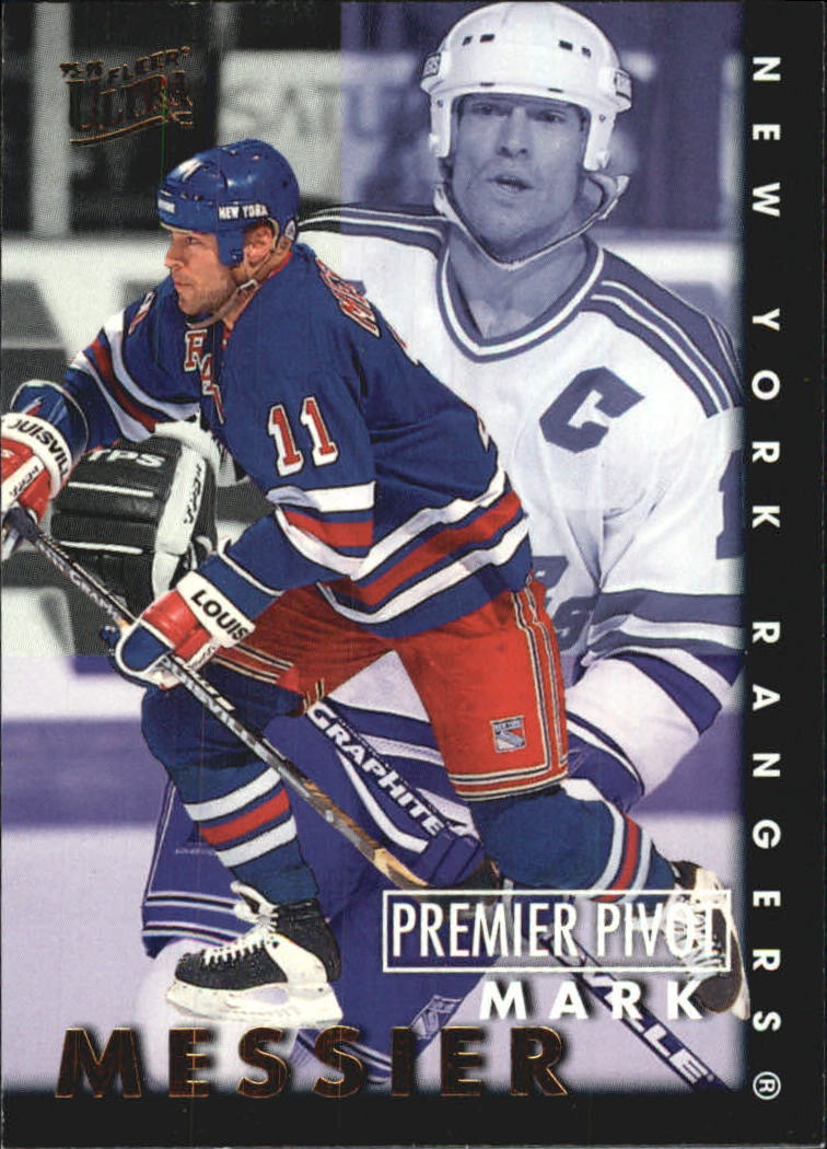 1995-96 Ultra Premier Pivots #5 Mark Messier - NM-MT