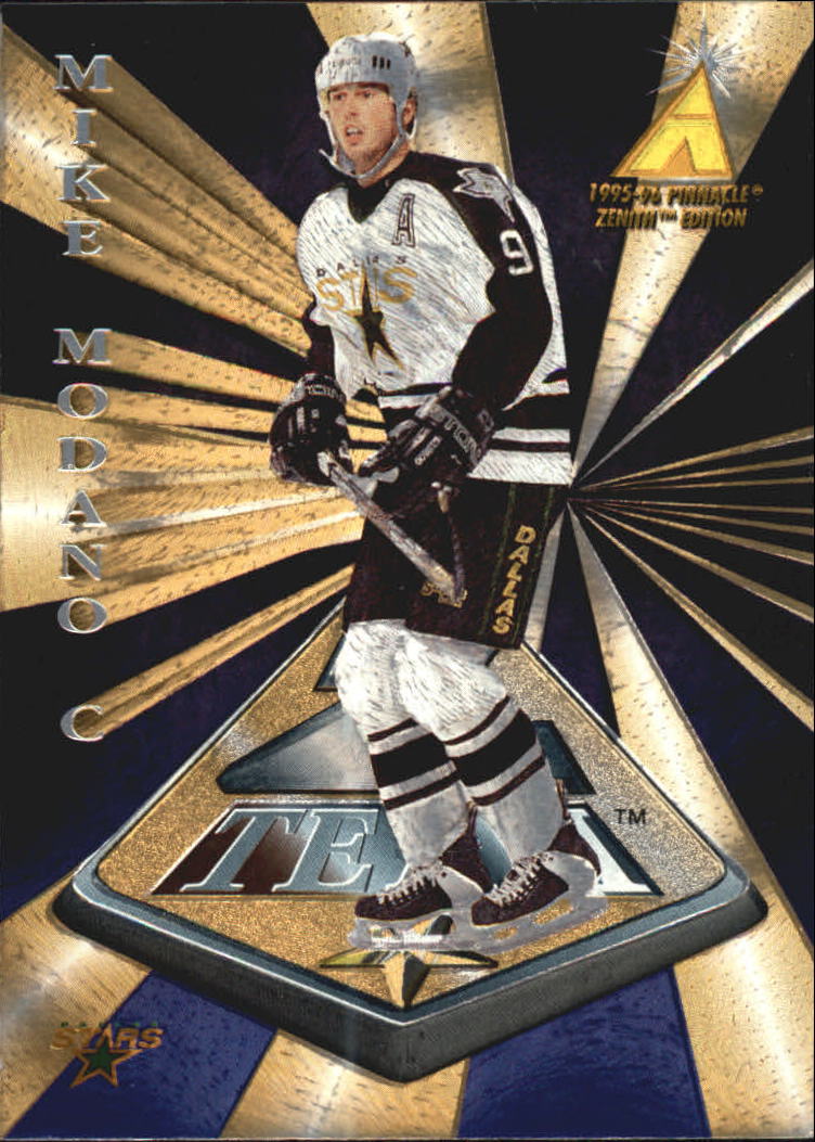 1995-96 Zenith Z-Team #10 Mike Modano - NM-MT