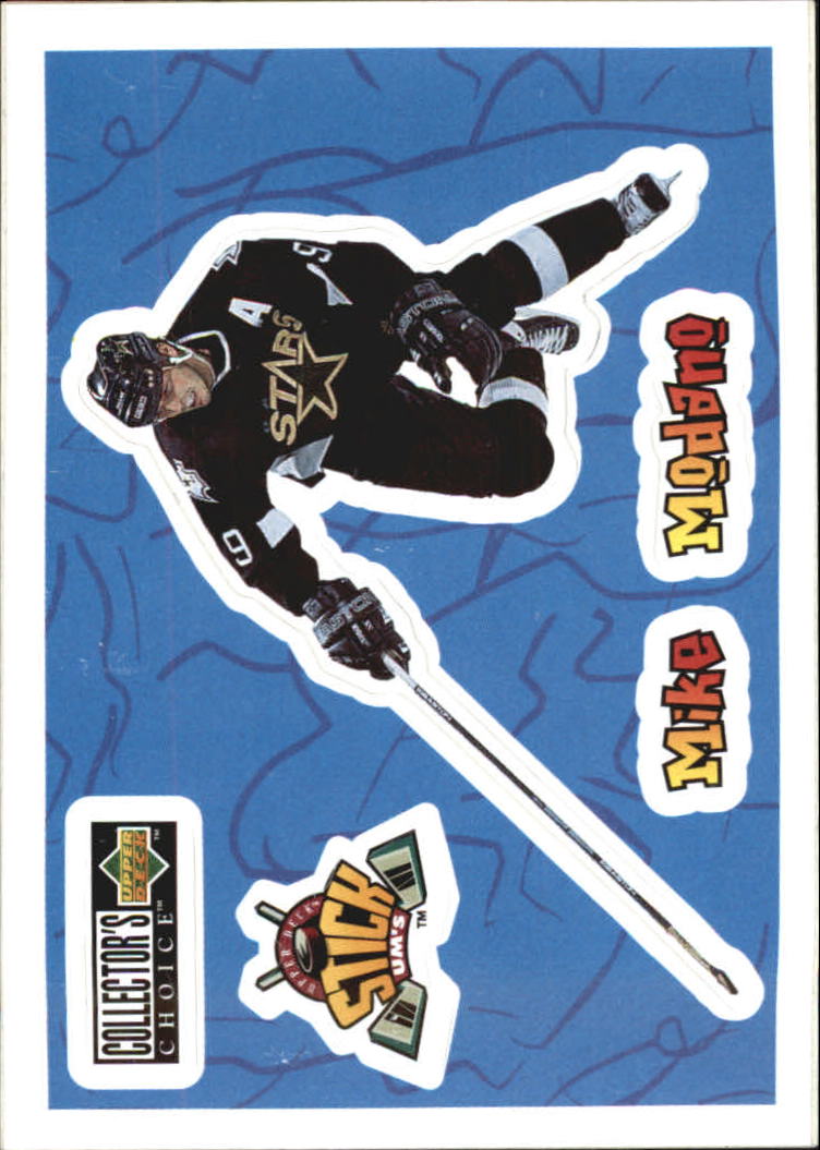 1996-97 Collector's Choice Stick'Ums #S15 Mike Modano - NM-MT