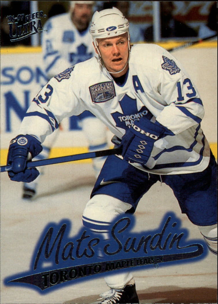 1996-97 Ultra #166 Mats Sundin - NM-MT