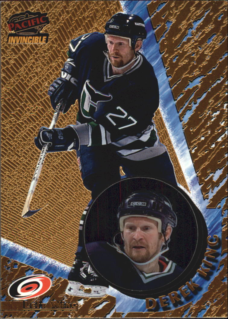 1997-98 Pacific Invincible #24 Derek King - NM-MT