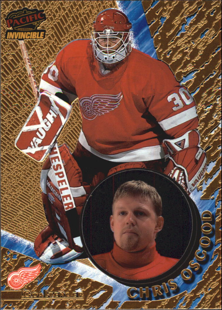 1997-98 Pacific Invincible #50 Chris Osgood - NM-MT