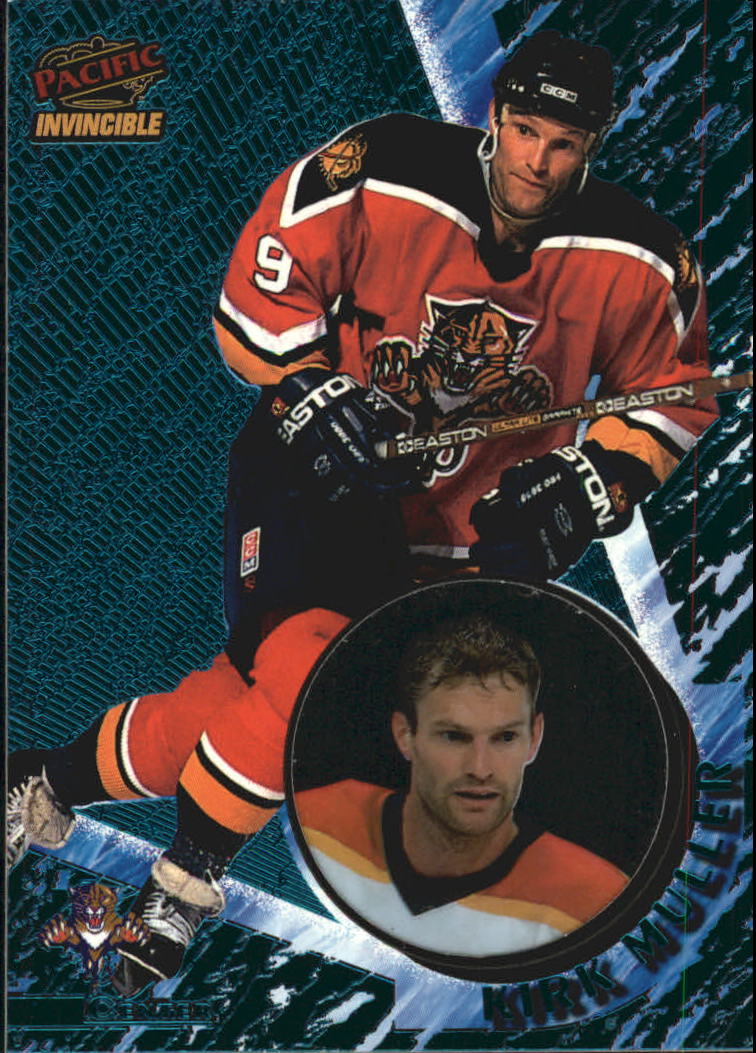 1997-98 Pacific Invincible Emerald Green #62 Kirk Muller - NM-MT