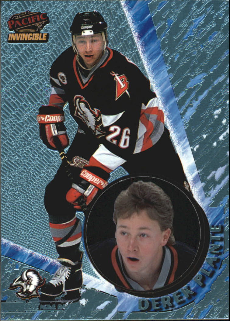 1997-98 Pacific Invincible Ice Blue #14 Derek Plante - NM-MT