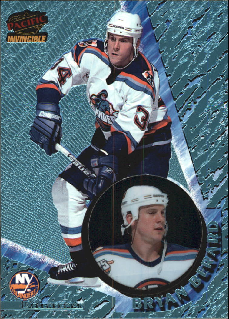 1997-98 Pacific Invincible Ice Blue #80 Bryan Berard - NM-MT