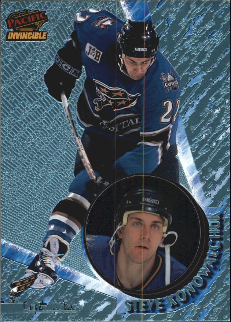 1997-98 Pacific Invincible Ice Blue #148 Steve Konowalchuk - NM-MT
