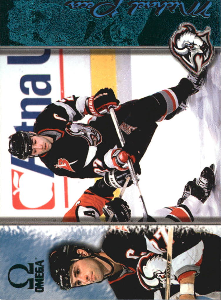 1997-98 Pacific Omega Emerald Green #24 Michael Peca - NM-MT - Wonder ...