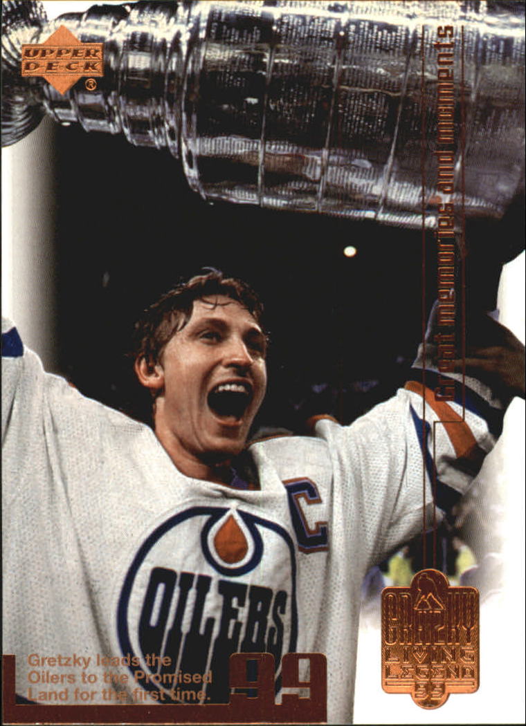 1999 Wayne Gretzky Living Legend #85 Wayne Gretzky First Cup - NM-MT ...