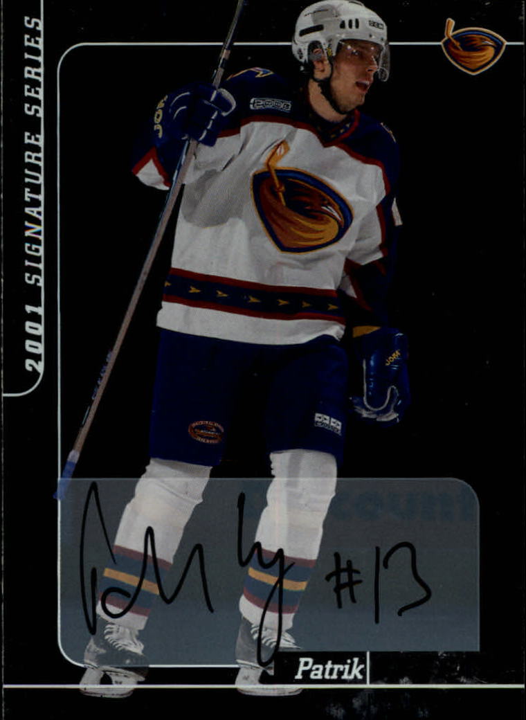 2000-01 BAP Signature Series Autographs #137 Patrik Stefan - NM-MT