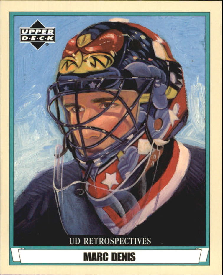 2002-03 UD Artistic Impressions Retrospectives #R25 Marc Denis - NM-MT