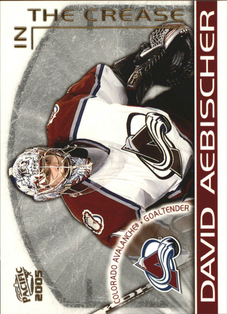 2004-05 Pacific In The Crease #3 David Aebischer - NM-MT