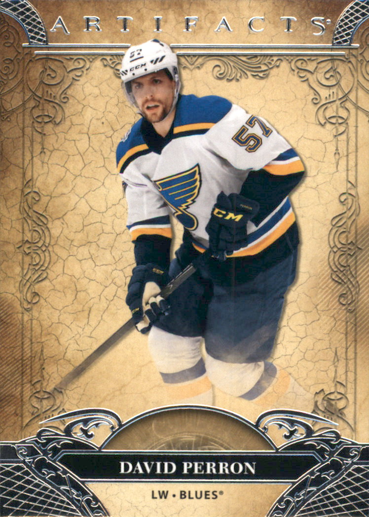 2020-21 Artifacts #50 David Perron - NM-MT