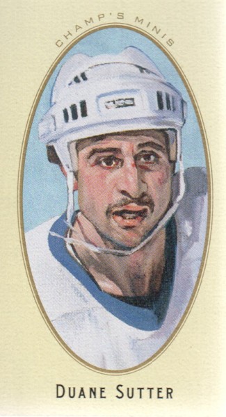 2011-12 Parkhurst Champions Champ's Mini #15 Duane Sutter - NM-MT