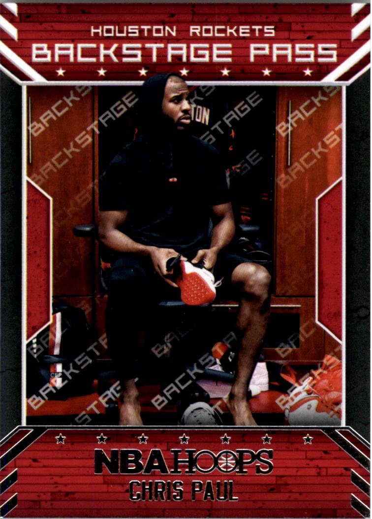 2018-19 Hoops Backstage Pass #10 Chris Paul - NM-MT