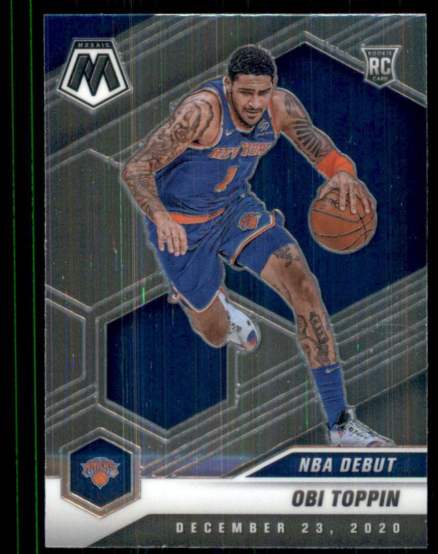 2020-21 Panini Mosaic #273 Obi Toppin - NM-MT