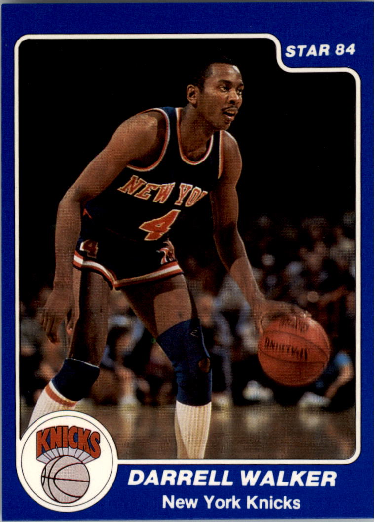 1983-84 Star #70 Darrell Walker XRC - ExMt+ - Steve Taft | Beckett ...