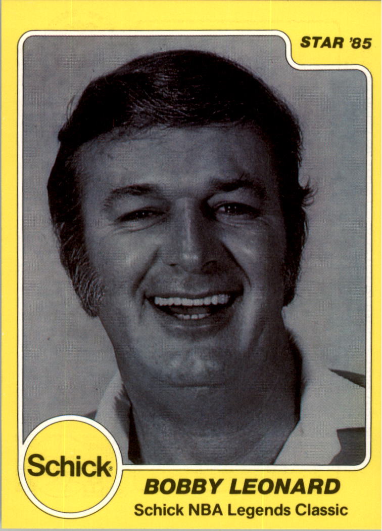 1985 Star Schick Legends #17 Bobby Leonard - NM-MT
