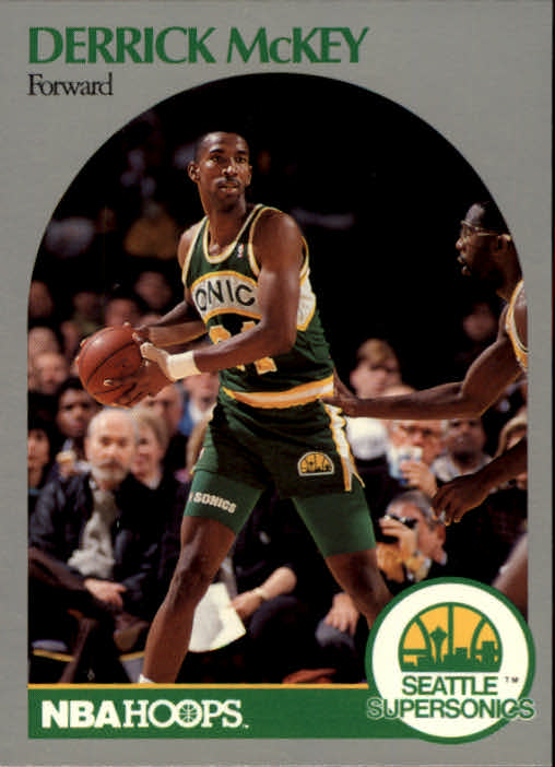 1990-91 Hoops #281 Derrick McKey - MINT