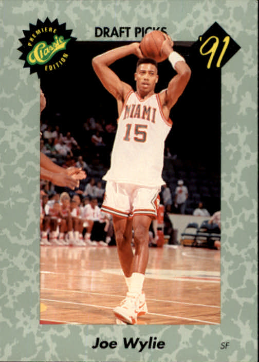1991 Classic #28 Joe Wylie - NM-MT