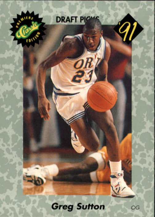 1991 Classic #39 Greg Sutton - NM-MT