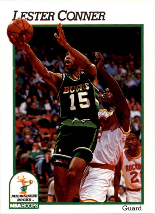 1991-92 Hoops #390 Lester Conner - NM-MT