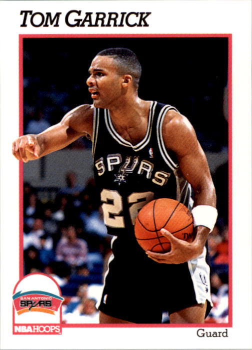 1991-92 Hoops #434 Tom Garrick - NM-MT