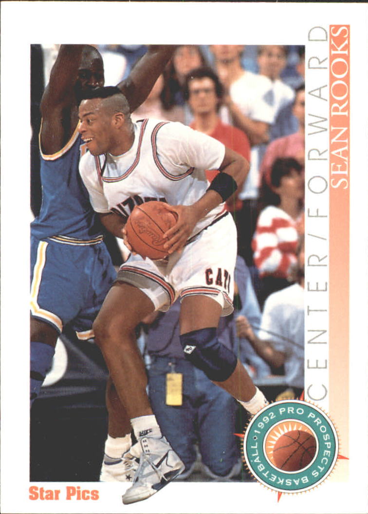 1992 Star Pics #12 Sean Rooks - NM-MT