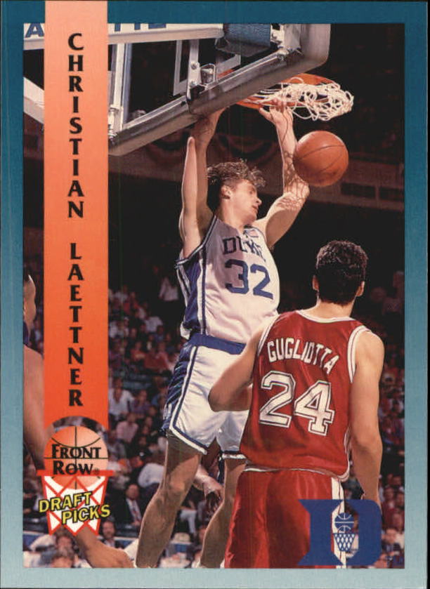 1992 Front Row #91 Christian Laettner - NM-MT+