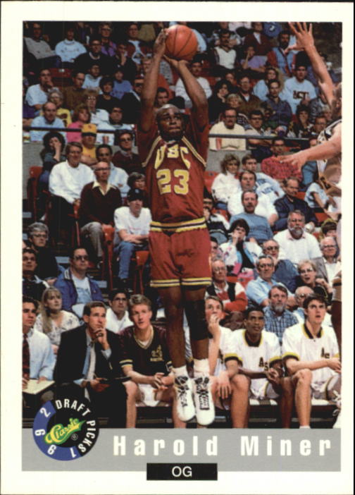1992 Classic #84 Harold Miner - NM-MT