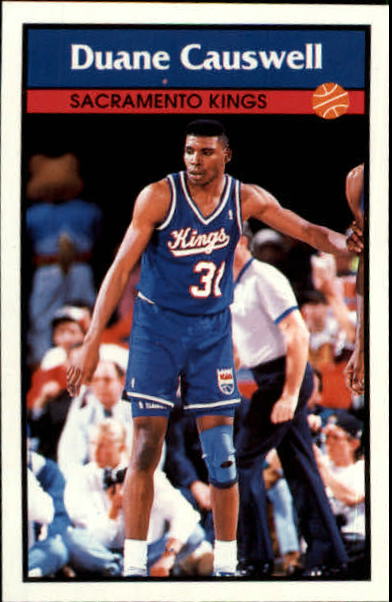 1992-93 Panini Stickers #55 Duane Causwell - NM-MT - Steve Taft ...