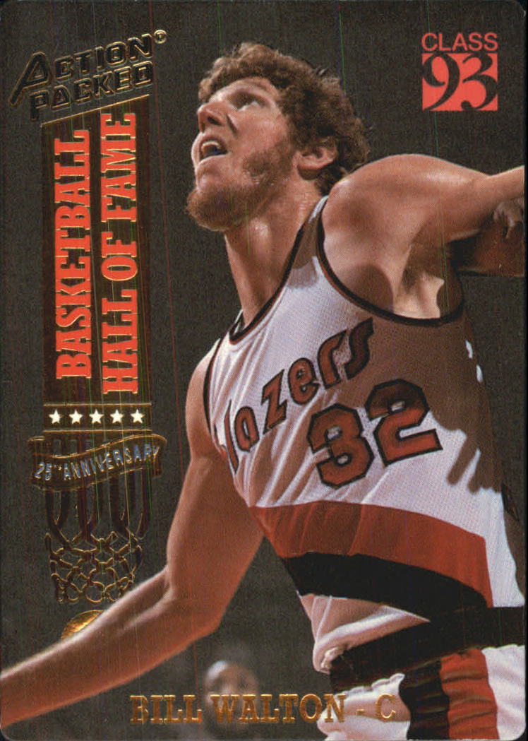 1993 Action Packed Hall of Fame #65 Bill Walton - NM-MT - Wonder Water ...