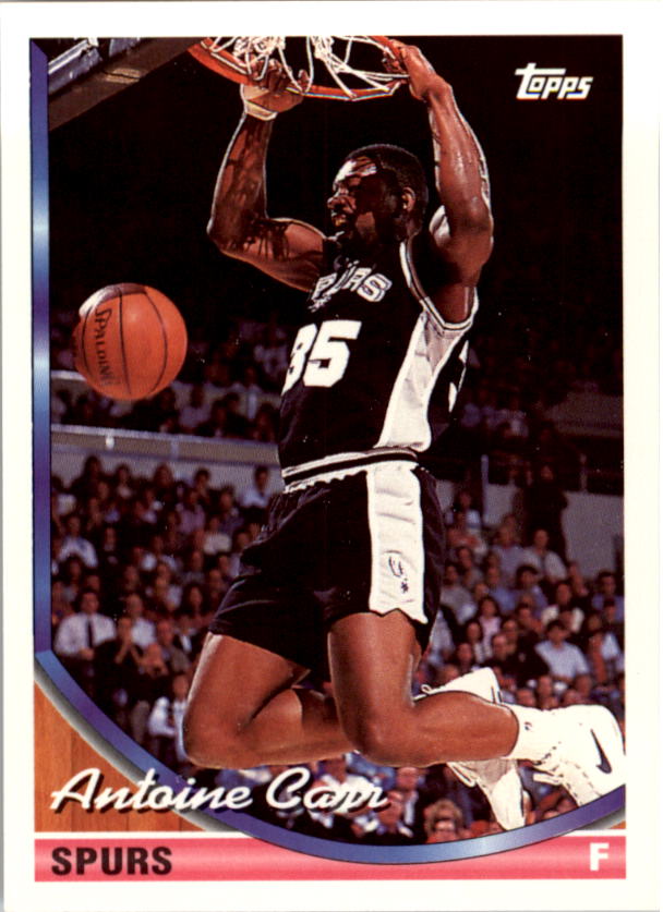 1993-94 Topps #80 Antoine Carr - From Factory Sealed Set - MINT
