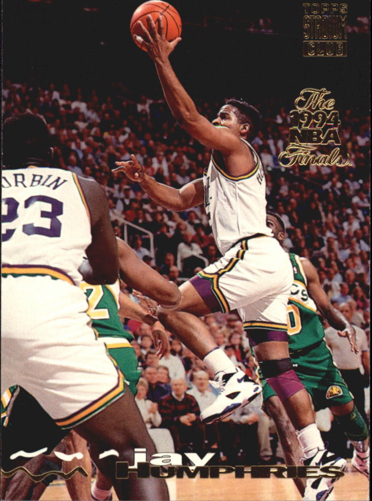1993-94 Stadium Club Super Teams NBA Finals #226 Jay Humphries - NM-MT