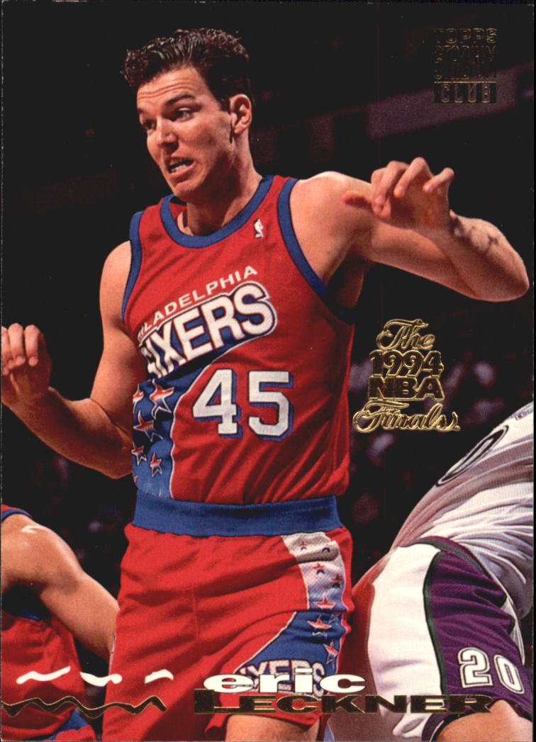 1993-94 Stadium Club Super Teams NBA Finals #240 Eric Leckner - NM-MT