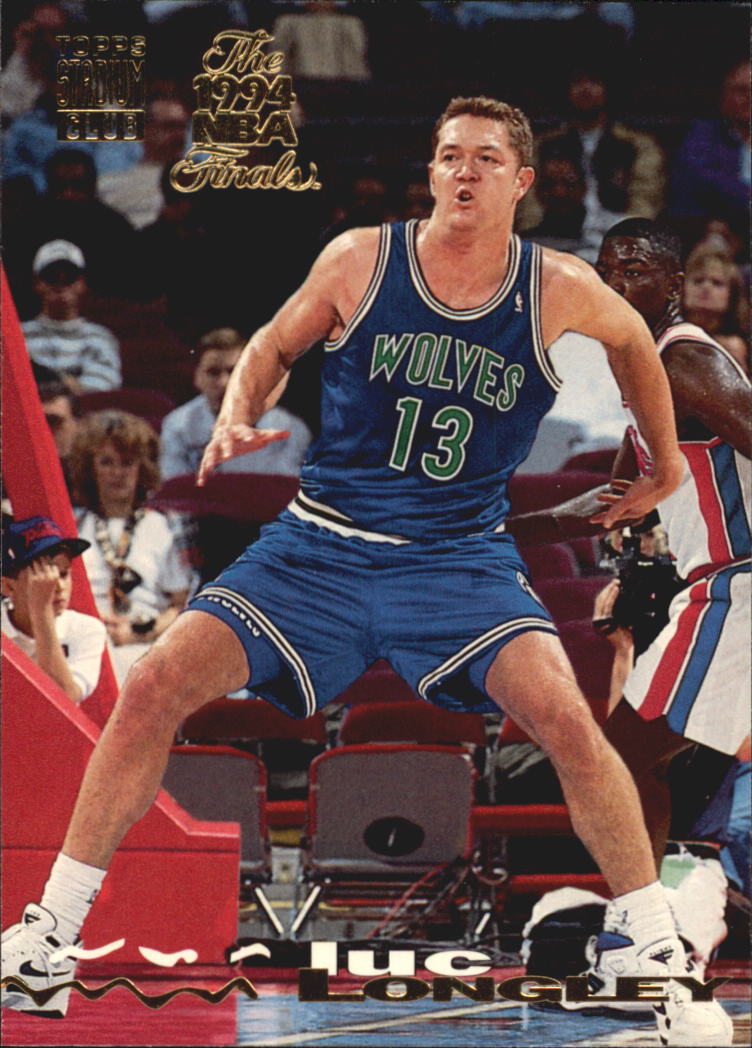 1993-94 Stadium Club Super Teams NBA Finals #245 Luc Longley - NM-MT